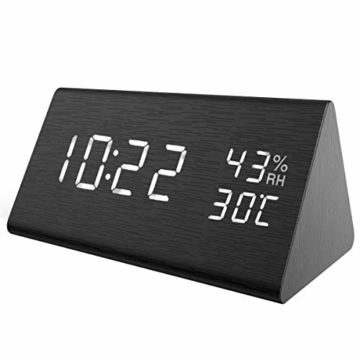 Design Wecker aus Holz | Holz Wecker & Tischuhren | Wecker Holz